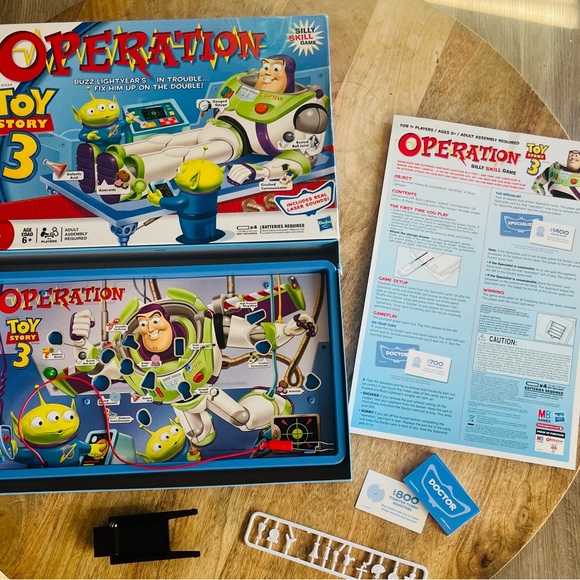 Disney | Toys | Toy Story Operation Game | Poshmark